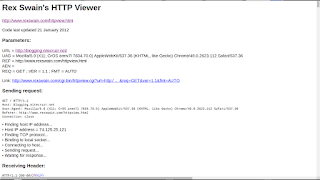 Blogger Magic - Using An HTTP Trace