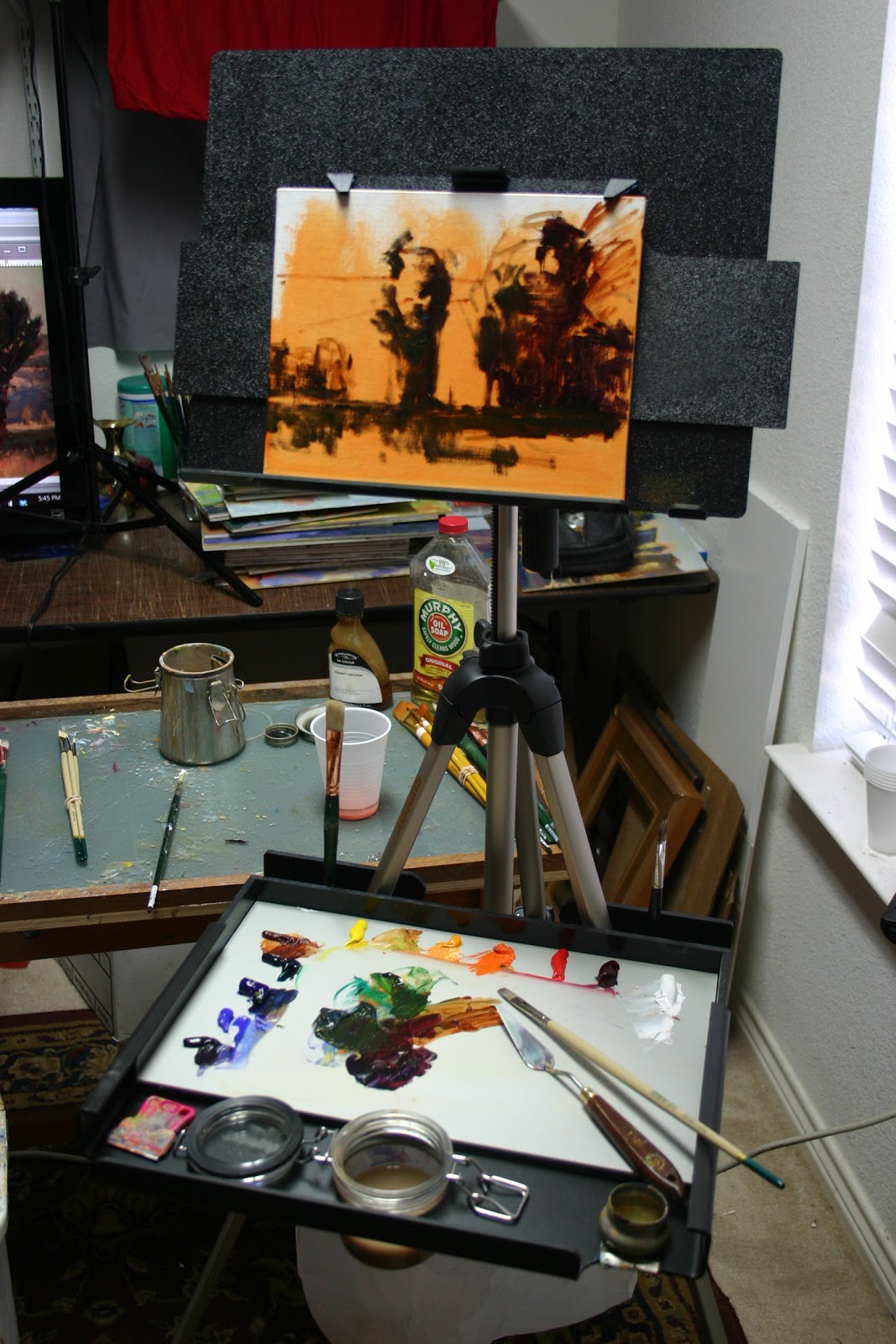 Rusty Jones, Painter's Blog: EN PLEIN AIR PRO EASEL TEST RUN
