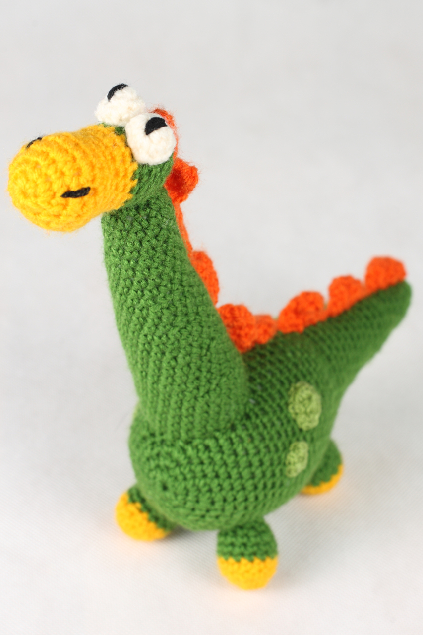 Zabawki / Handmade wool toy for children - Sroczka