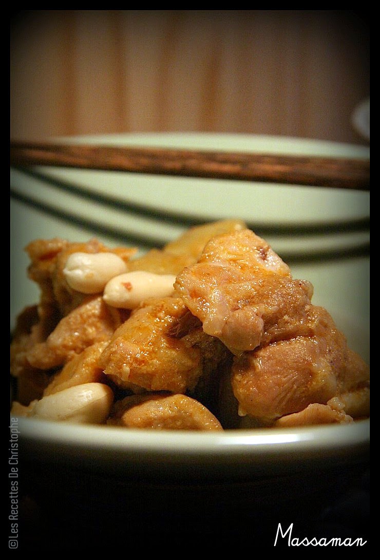 Les Recettes de Christophe: Gaeng Massaman Gaï - Curry massaman au poulet