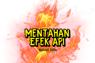 Mentahan efek api PNG