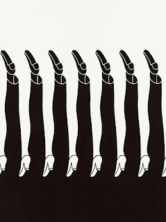 Visual Arts: positive and negative shapes.