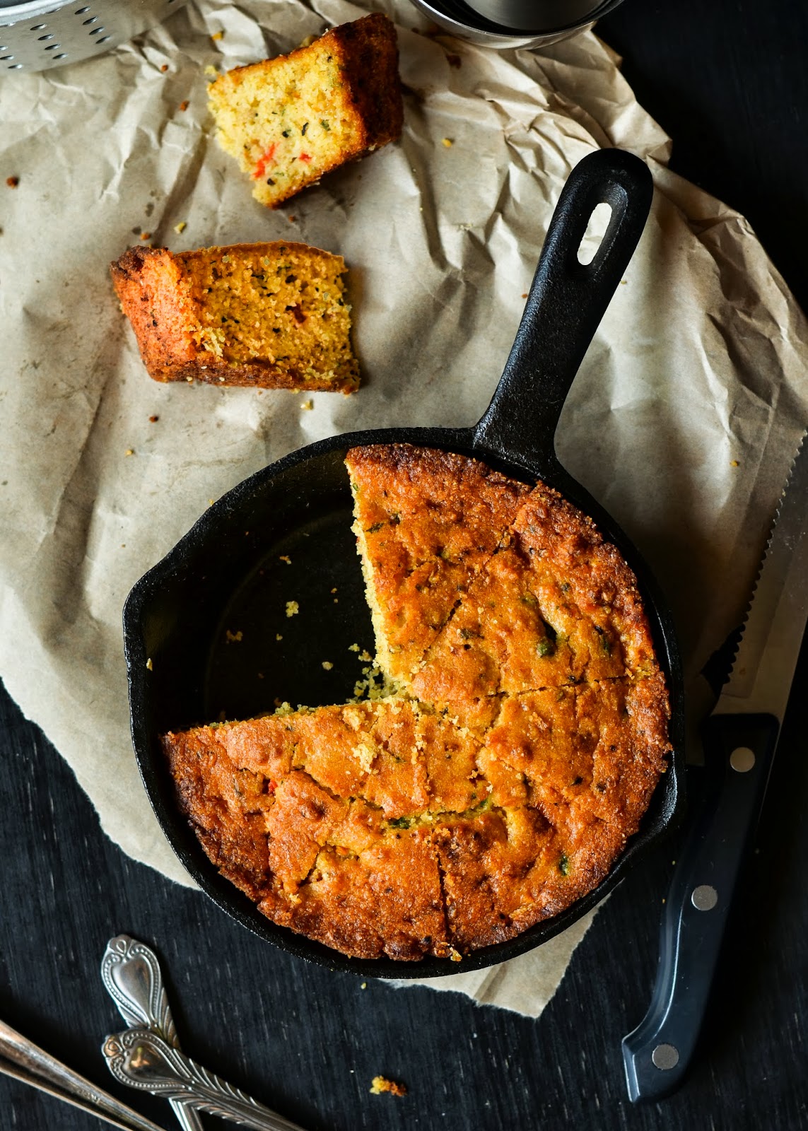 Taste Value /-/ Triple Roasted pepper corn bread Skillet | The ...