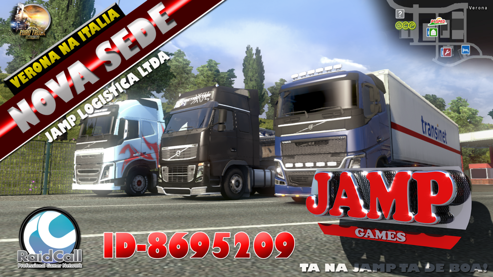 Nova cidade sede da Jamp Games, faça um save e aguarde.