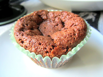 Little Flourless Chocolate Orange Sunken Cakes