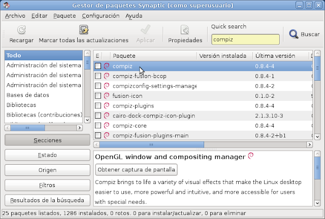 Computación para Todos: Instalar y Configurar Compiz en Linux Debian ...