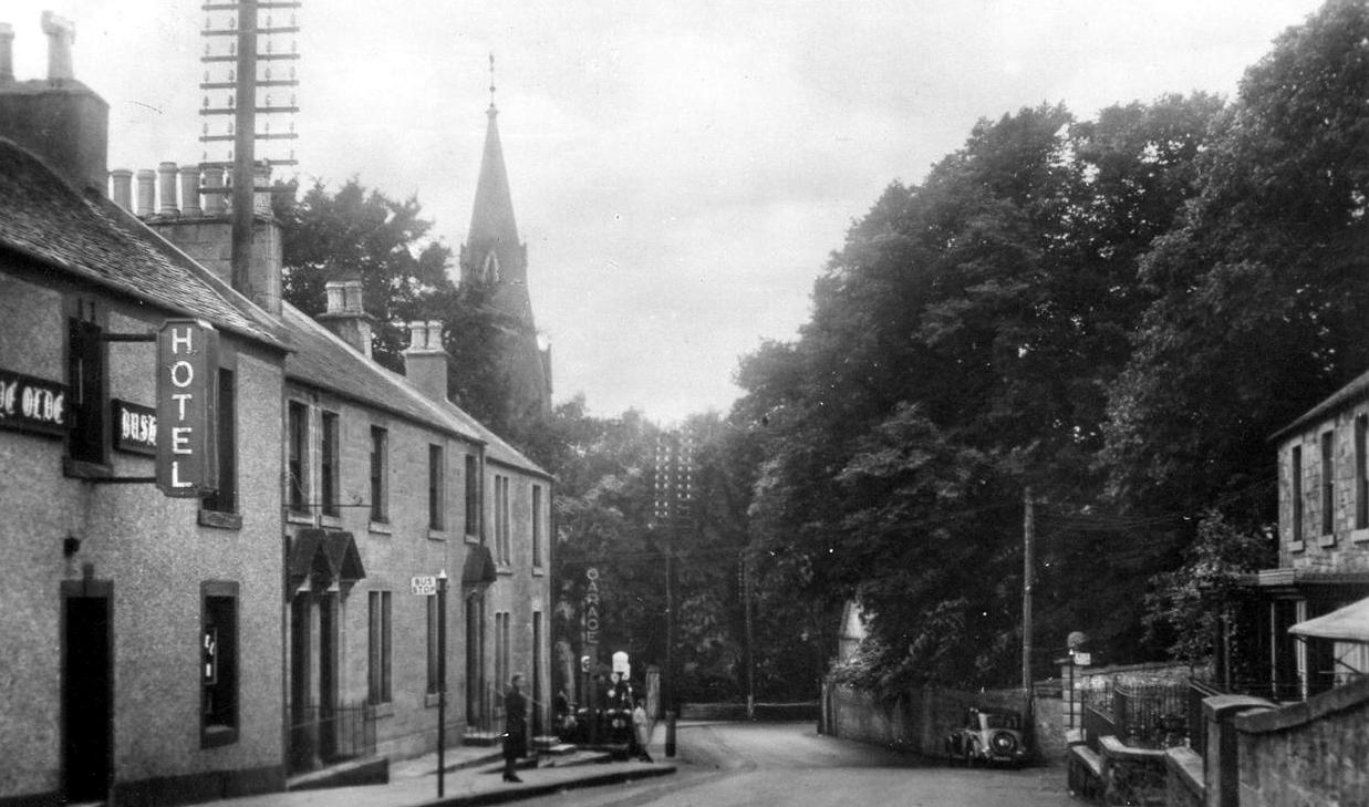 Tour Scotland: Old Photographs Carnwath Scotland