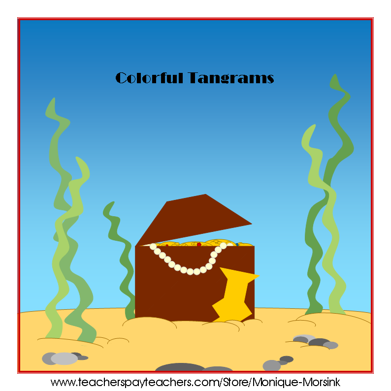 Colorful Tangrams: Christmas / Nativity Scene - Tangram Patterns