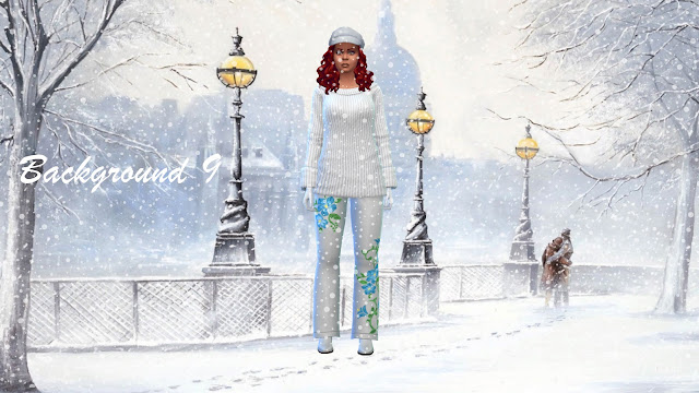 Annett's Sims 4 Welt: CAS Backgrounds "Winter 2017"