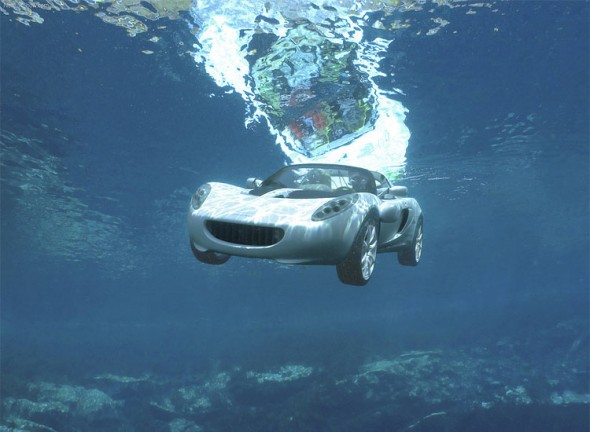 Underwater Concept Car - THINGS TO ADMIRE