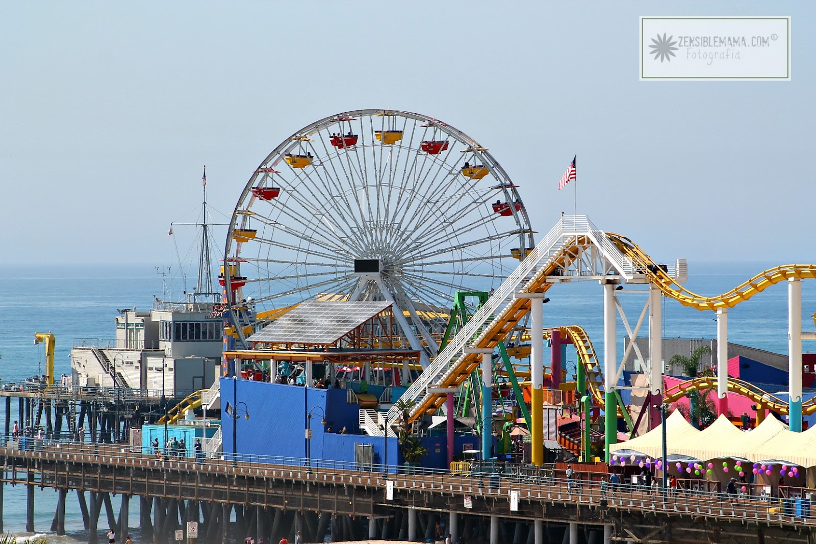 Zensible Mama: Sea Fog and Day Moon Phenomena Off of Sta. Monica Beach ...