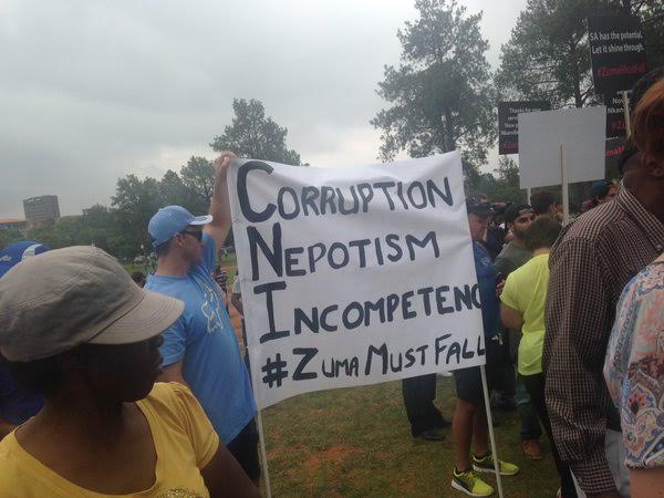Photos: Zuma must fall protest holding across South African cities