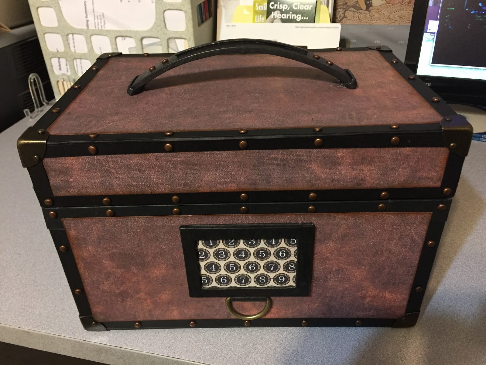Deb's Crafty Side: Monograph Box