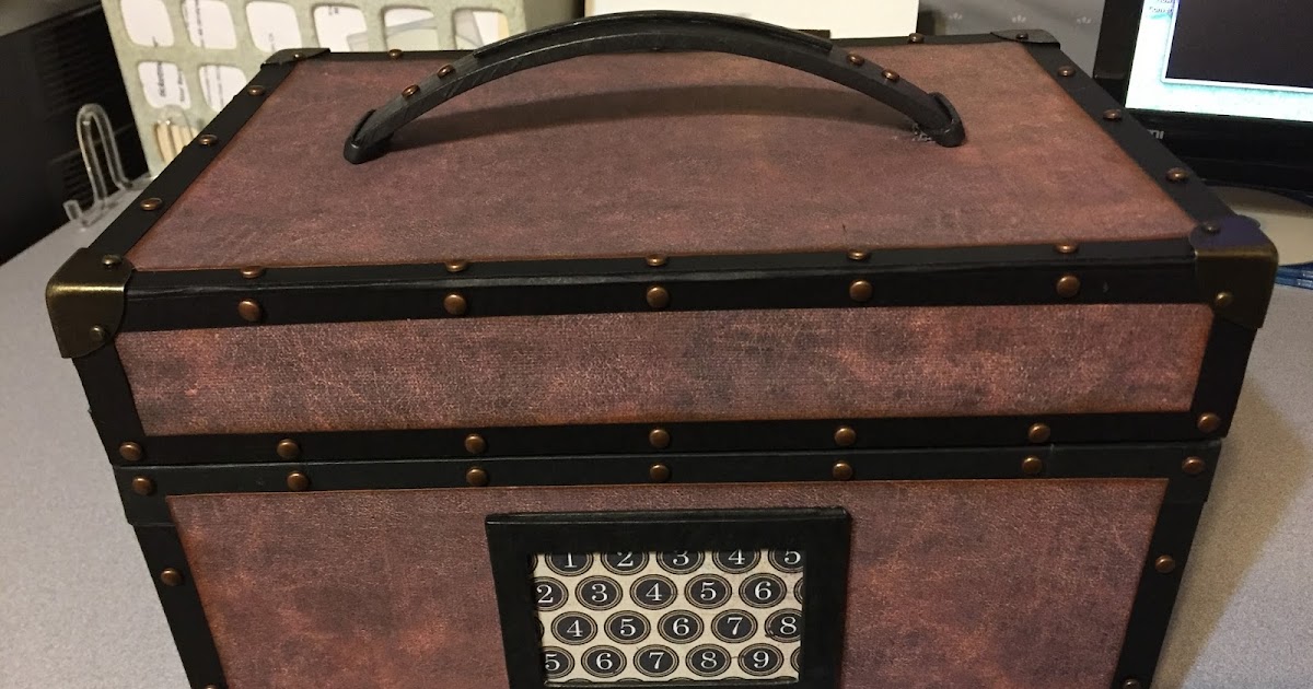 Deb's Crafty Side: Monograph Box