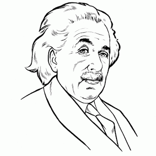 Kids Page: - Albert einstein Coloriage Coloring Pages
