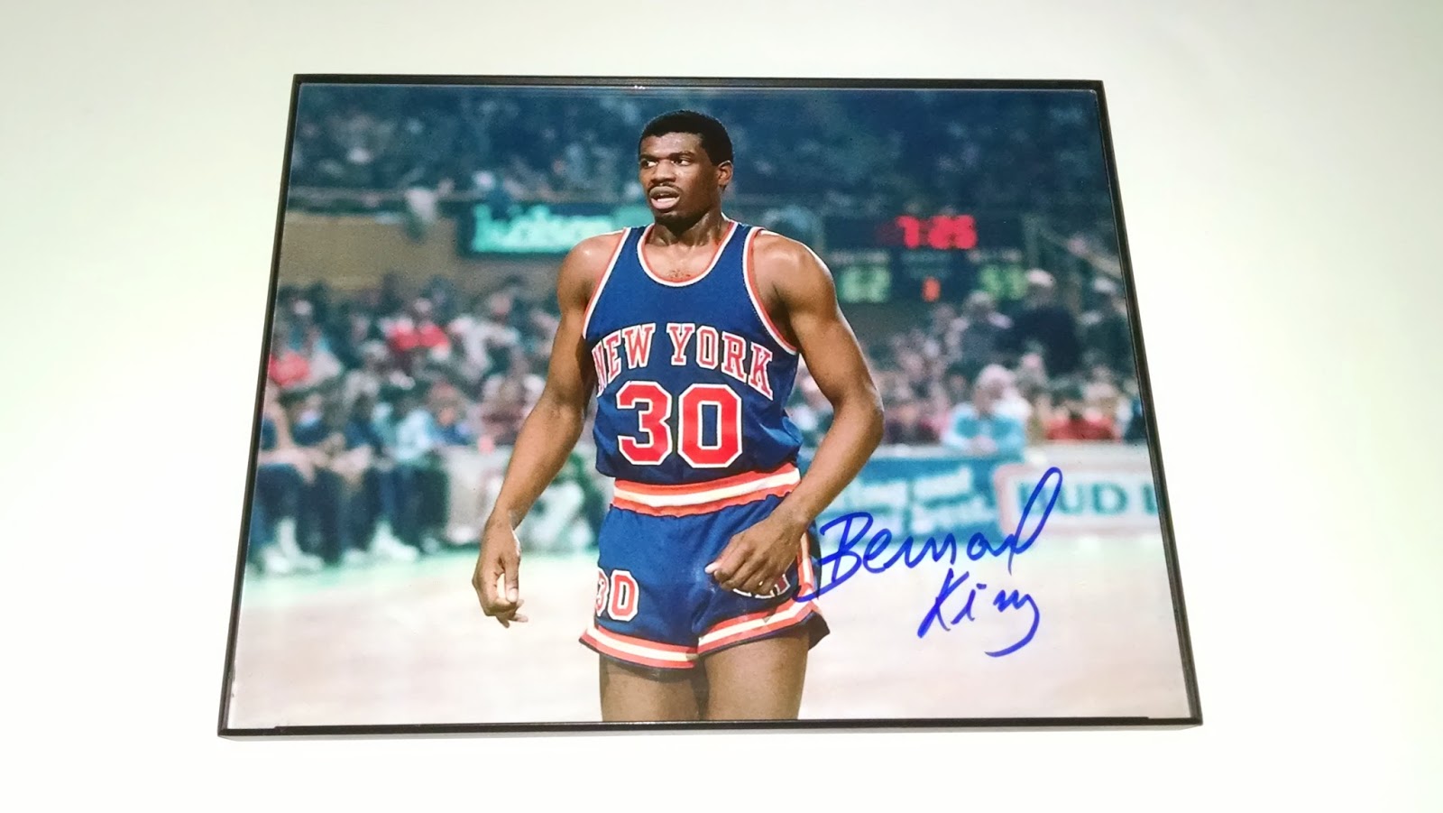 Jonathan's Autograph Signings: Bernard King (03/22/14)