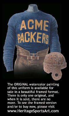 Green Bay Packers Uniform and Team History | Heritage Uniforms and ...