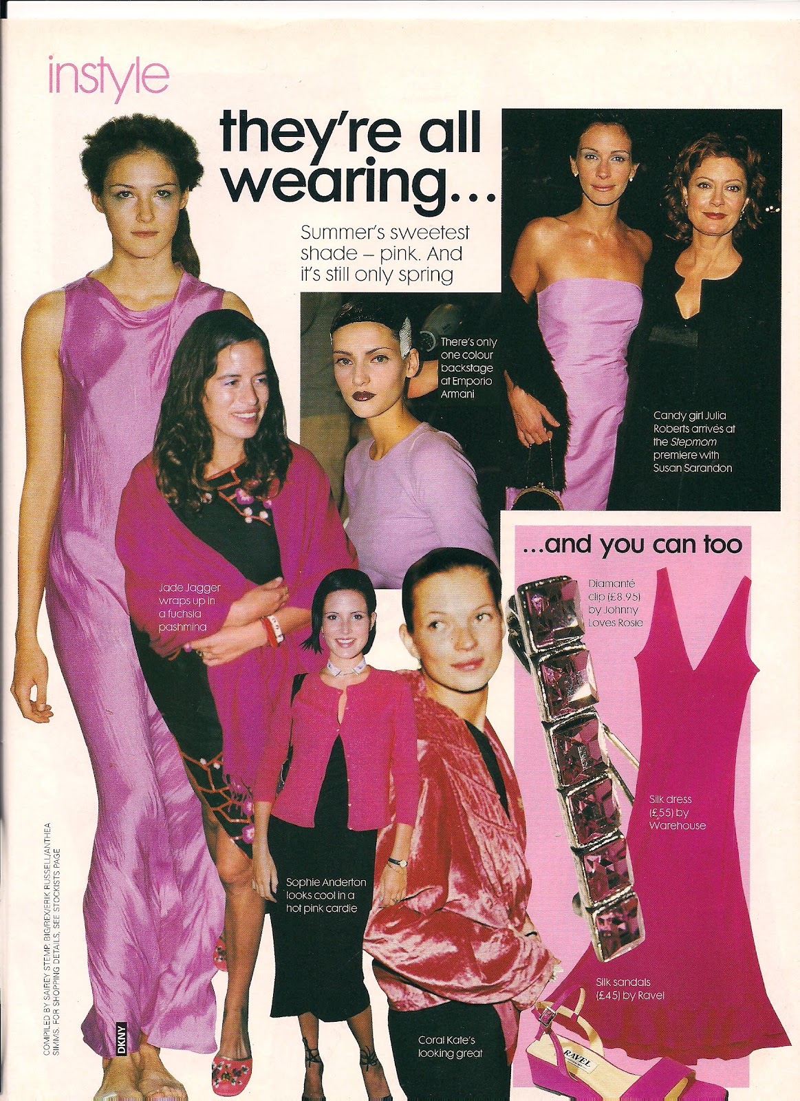 CELEBRITY SKIN: Vintage inspiration : 90's magazines