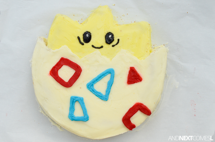 Togepi Pokemon Birthday Cake | And Next Comes L - Hyperlexia Resources