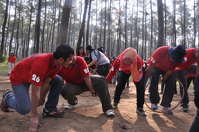 Fun Games untuk Acara Gathering, Outbound, Outing di Lembang Bandung