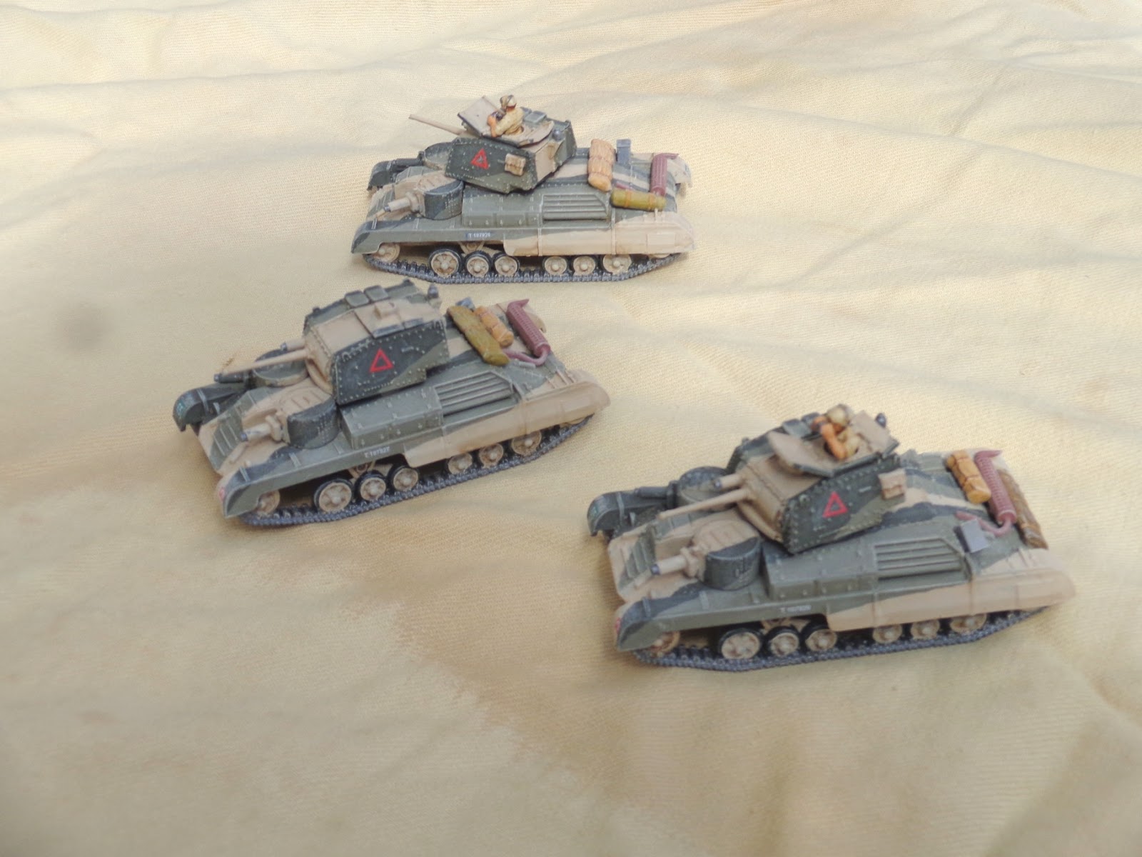Will's Wargames Blog: A9 Cruiser Tanks completed