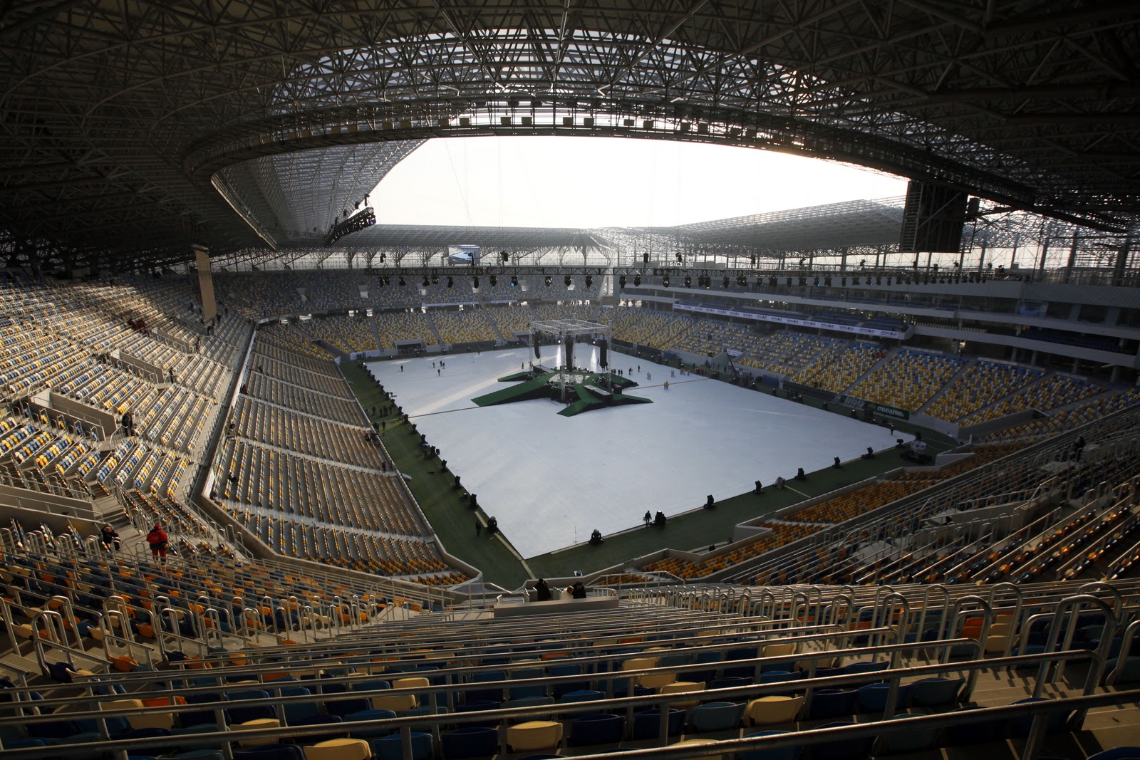 [Fotos] Inauguración del Arena Lviv | Notifutbol