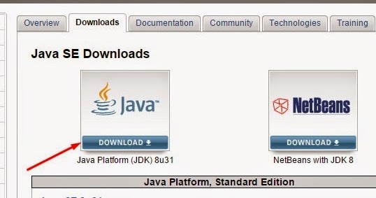 Cara Instal Program Java Di Windows XP