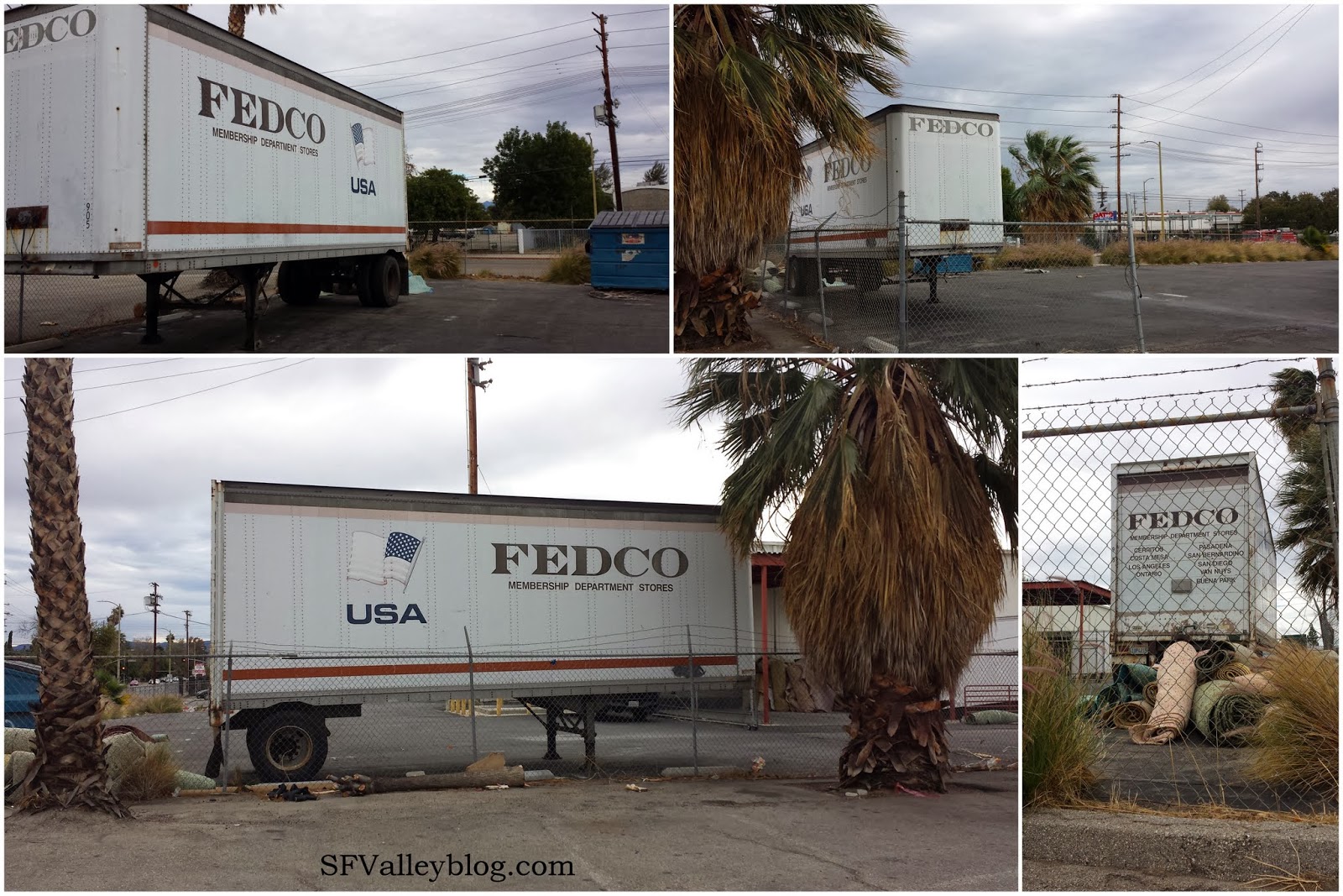Fedco Container Truck Sighting in Chatsworth | San Fernando Valley Blog