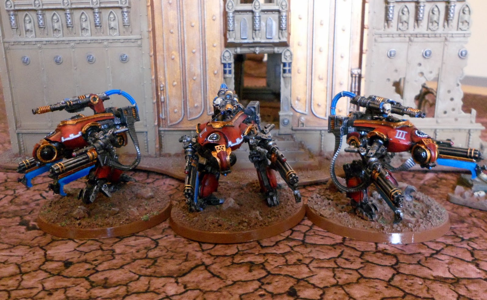 WeeMen: Mordian7th's Mechanicum Vorax Battle-Automata Mandiple