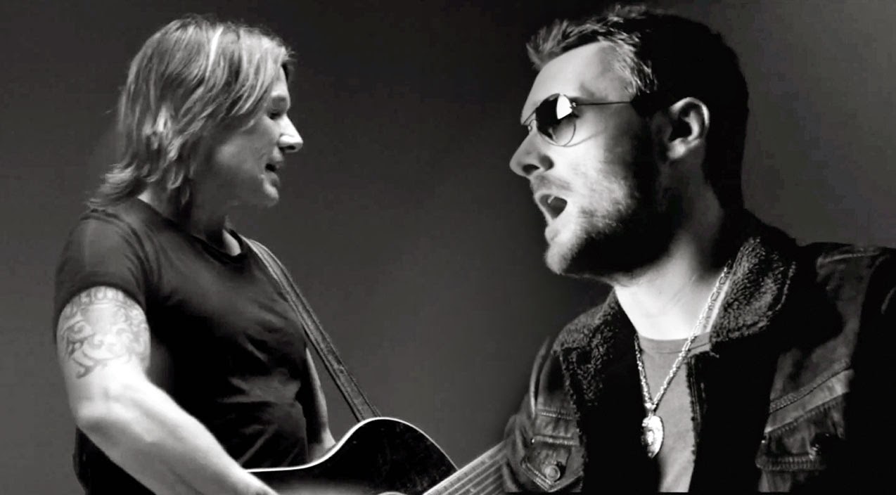 Keith Urban Releases "Raise 'Em Up" Music Video Featuring Eric Church