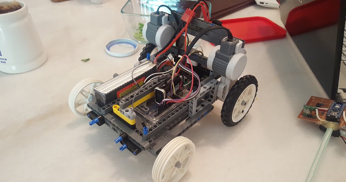 Joshua's Robotics projects: Lego Arduino RC car