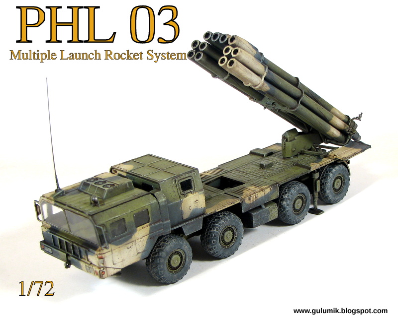 Gulumik Military Models: PHL 03 MLRS 1/72