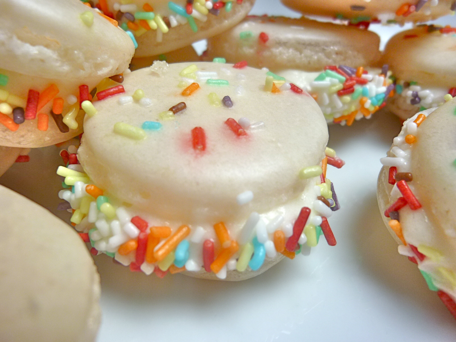 Funfetti Macarons at Frosting for the Cause – Diary of a Mad Hausfrau