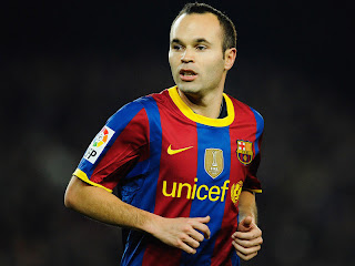 Sport Stars Of World: Andres Iniesta Bio,Profile & Images 2011