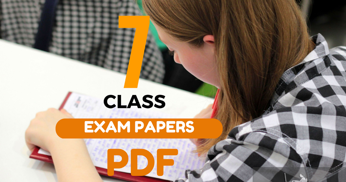 Class 7 Math Paper Math Model Question Paper For Class 7 Gajab
