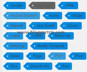 Attractive Css3 Labels / Category Widget For Blogger | Blogger Tips ...