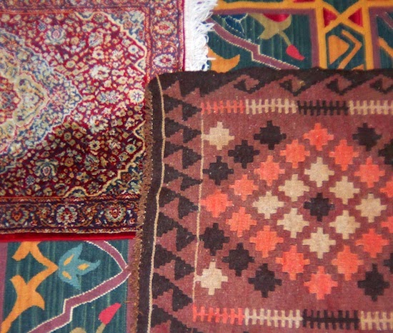 Introducing New Worlds With A Shrug: Good Stuff: Rugs on Rugs
