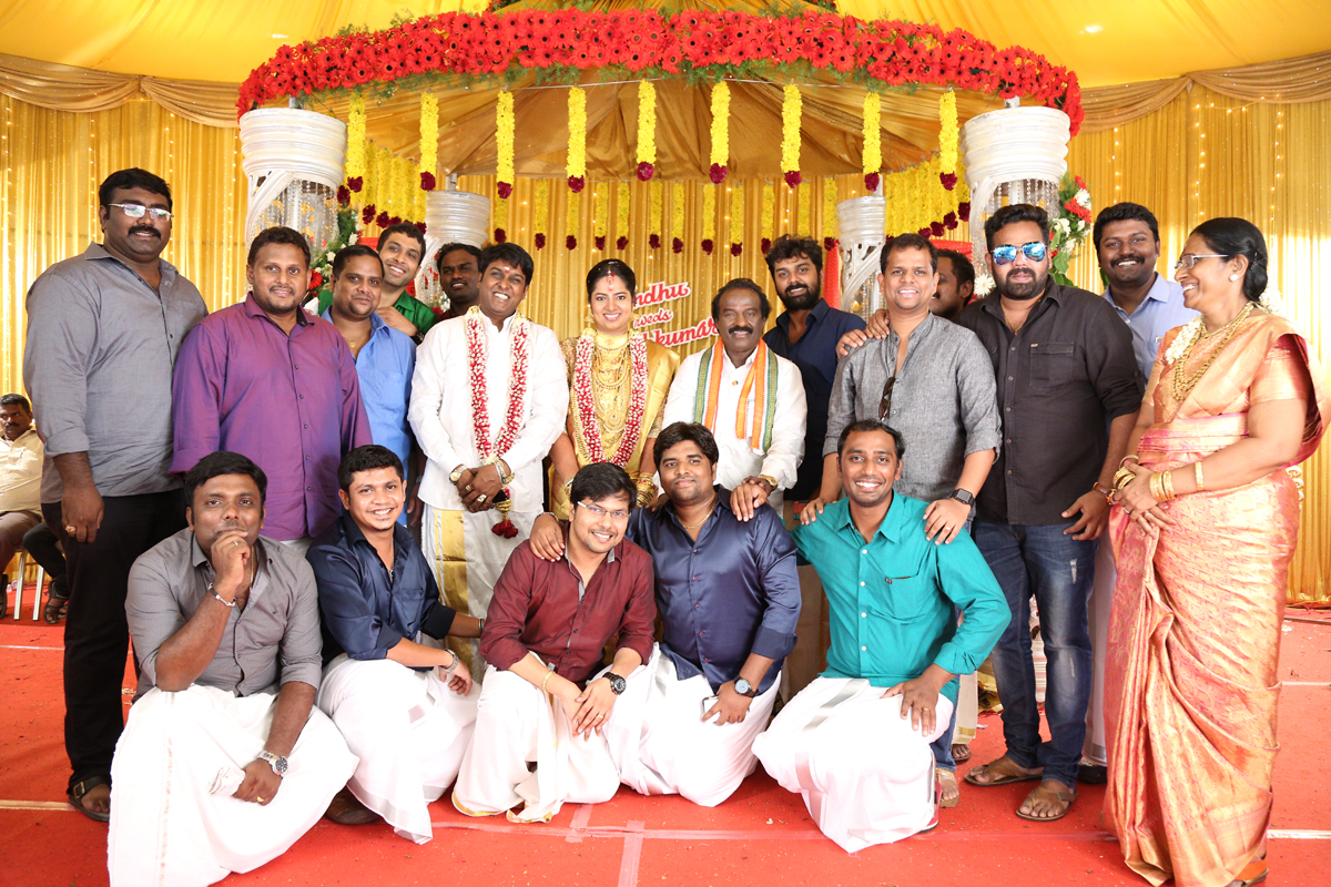Producer V Vinoth Kumar – Sindhu Wedding Reception Gallery | Gethu Cinema