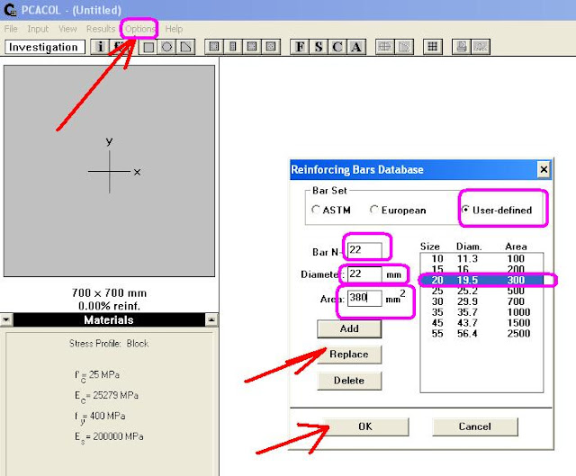struktur beton 1: Diagram Interaksi Kolom PCAColumn