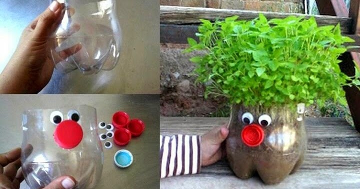 22+ Inspirasi Baru Model Pot Daur Ulang