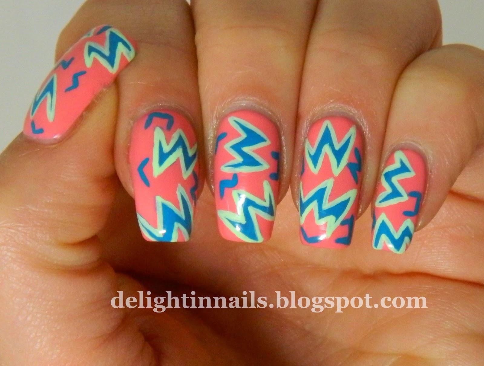 Delight In Nails: 52 Week Pick n Mix Challenge - 1980s