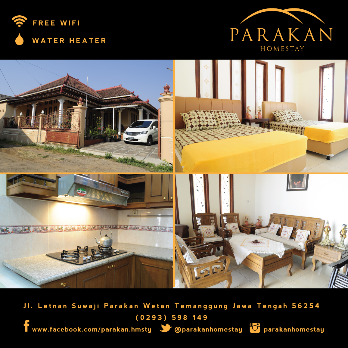 Parakan Homestay: Fasilitas Parakan Homestay