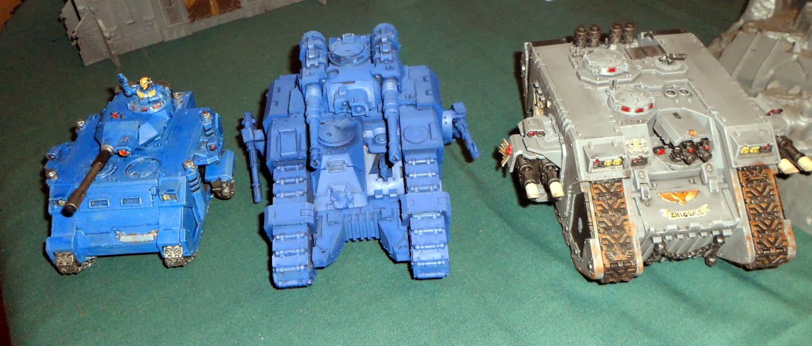 WeeMen: Forgeworld Sicaran Battletank Size Comparison