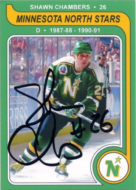 Minnesota Sports Autograph Project: SHAWN CHAMBERS