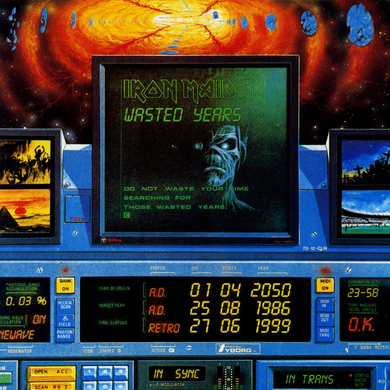 Iron Maiden: Análise de "Wasted Years". - IRON MAIDEN BRASIL