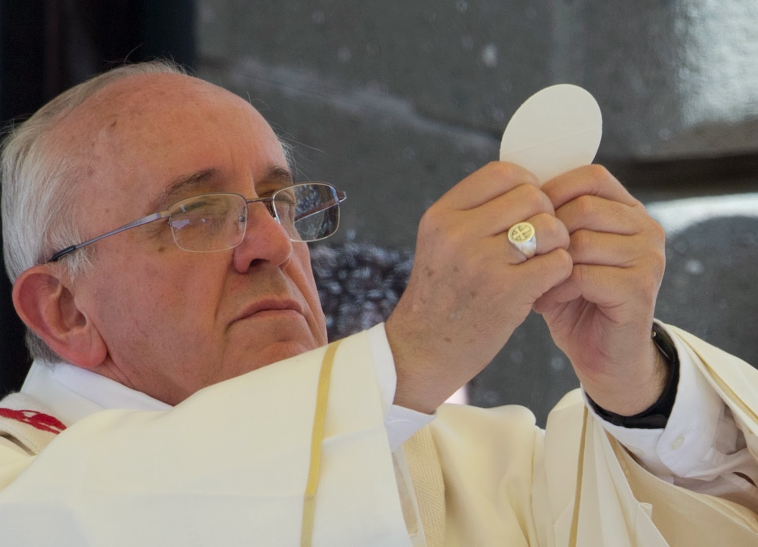 Da Mihi Animas: Pope Francis: The Eucharist gives us a taste of heaven