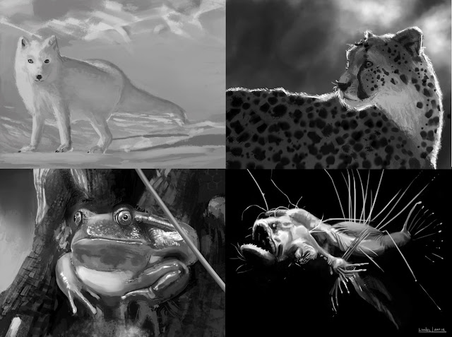 Lionel Designs: Animal Value Studies
