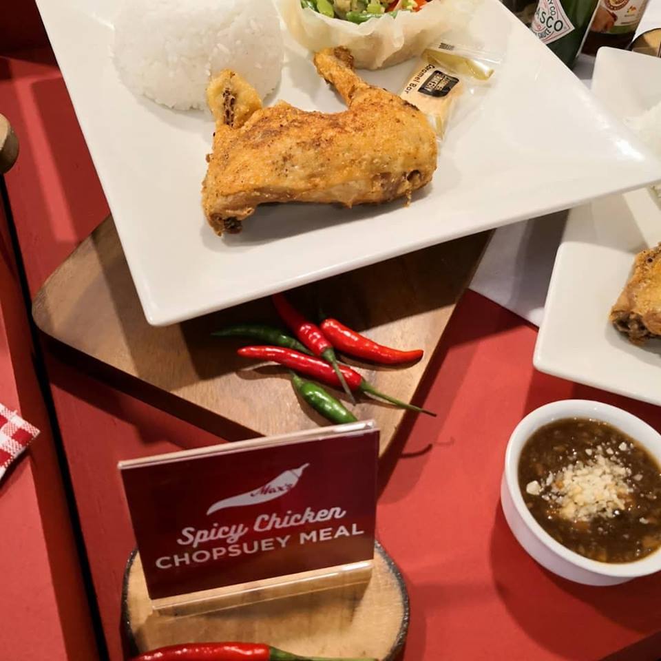 Lemon GreenTea: Some Like It Hot: Try the New Max's Spicy Chicken