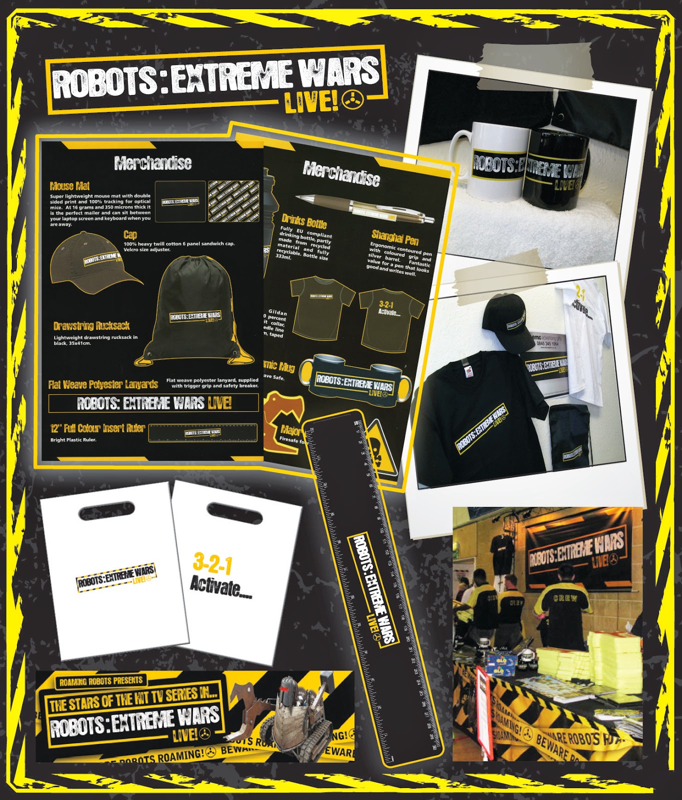 Re-Launching Robot Wars - Promo Gift Blog