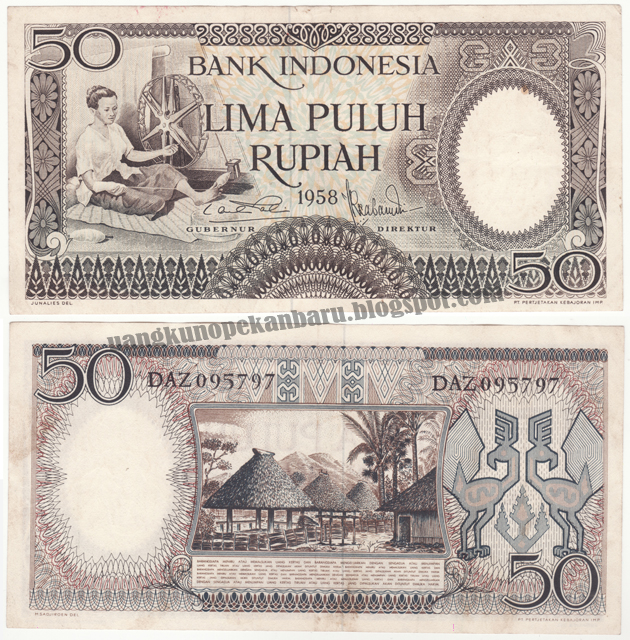 Uang Kuno Koleksi dan Mahar Pernikahan: Pecahan 50 Rupiah